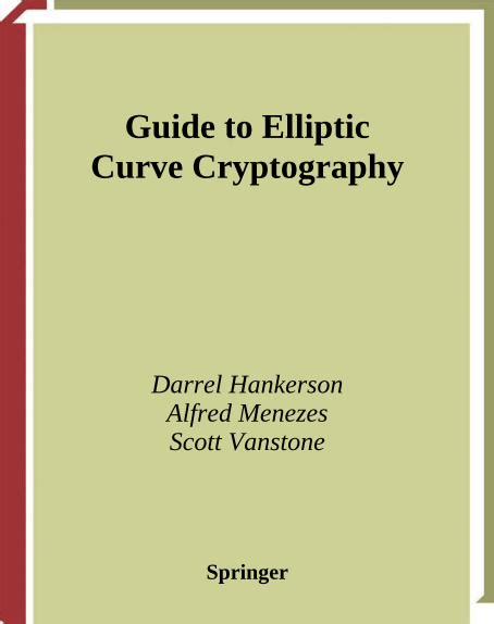 pdf guide to elliptic curve cryptography boise state … ~liljanab
