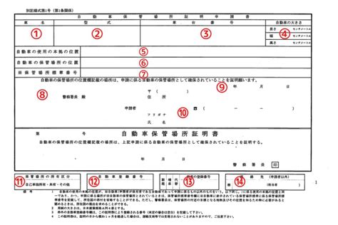 車庫届出書 軽自動車 車庫証明 必要書類 ダウンロード Xdhn