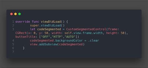 How Create A Custom Segmented Control — Swift By Bruno Faganello Code With Coffee Medium