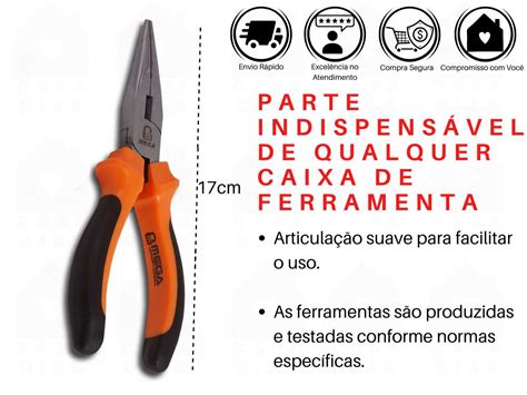 Kit Jogo Alicates Utilidades Universal Corte Bico Pressão Carrefour