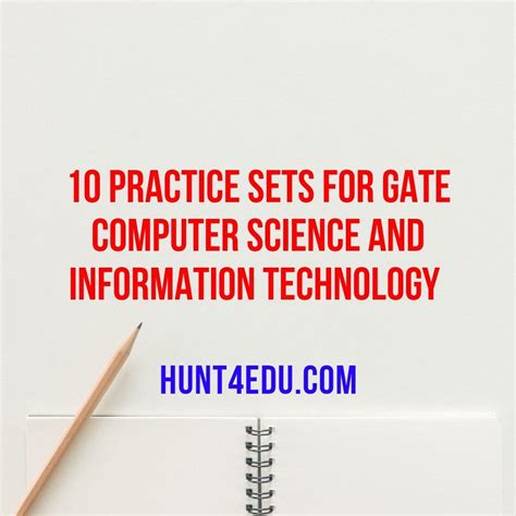 10 Practice Sets For Gate Computer Science And Information Technology