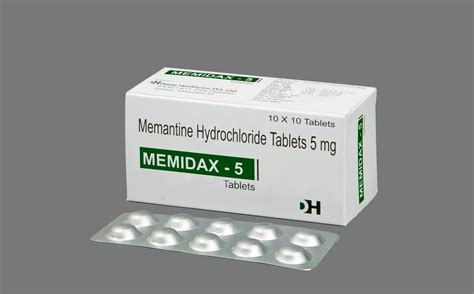 Memantine 5mg Tablets At ₹ 899 Strip Memantine Hcl Tablets In Vadodara Id 2854034036312