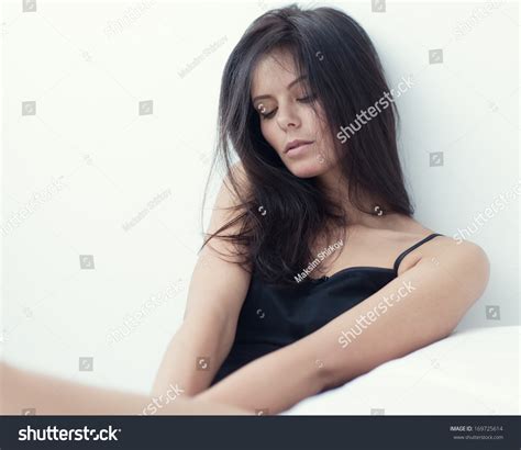 Beautiful Cute Sexy Girl Alone Home Stock Photo 169725614 Shutterstock