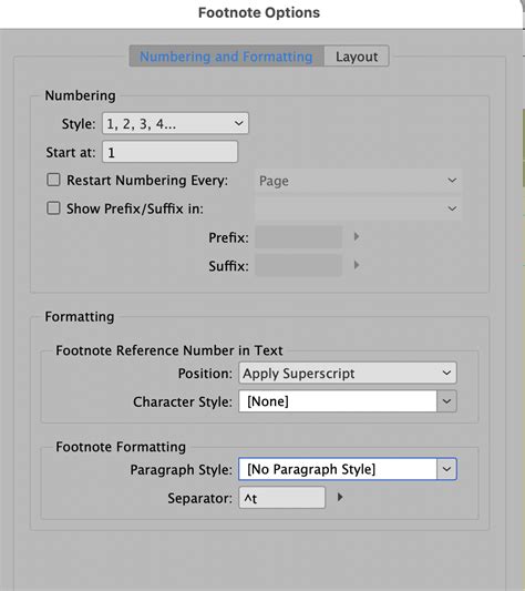 solved line up periods after footnote numbers adobe support