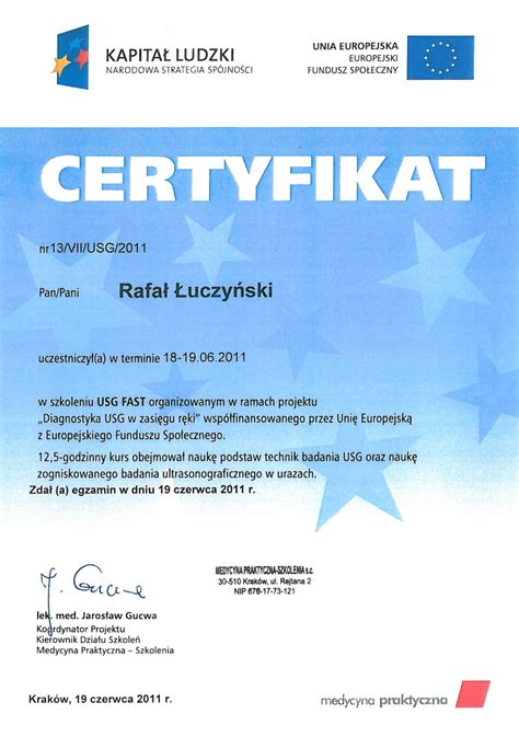 Rafał Łuczyński Usg Ultramedica Kraków