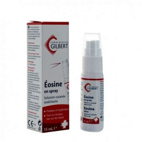 Gilbert Éosine En Spray 15 Ml