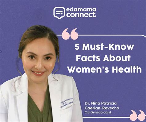 Doc Niña Reveals 5 Must Know Facts About Womens Health