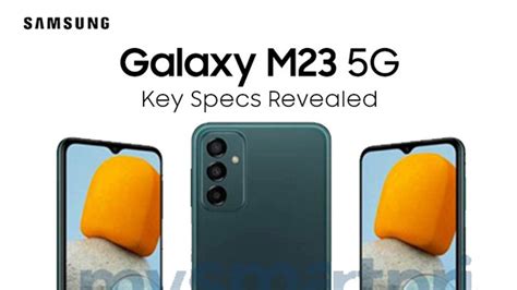 Extensive Samsung Galaxy M23 Leak Uncovers Specs and Official Press ...