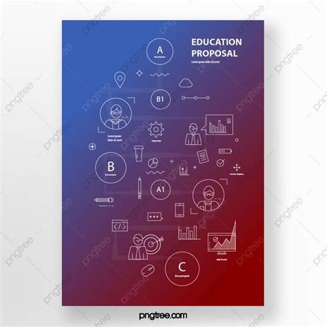 Character Pencil Cup Education Class Flyer Template Download On Pngtree