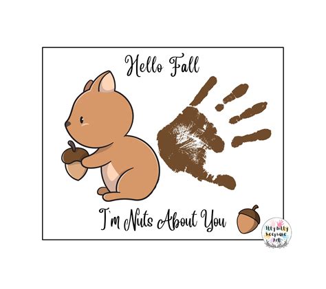 Squirrel Template Printable