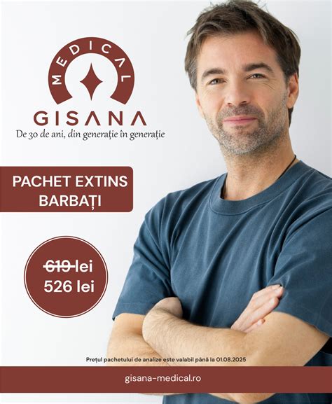 Pachet Extins Bărbați Gisana Medical