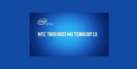 How To Enable Or Disable Intel Turbo Boost Max Technology On Windows Techholyland