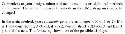 Solved Java Question Java Shape Program With 2 Abstract