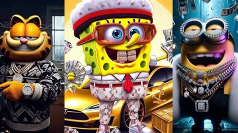 Best Of Ai Generated Images Drip Toons Spongebob Minions Etc Youtube