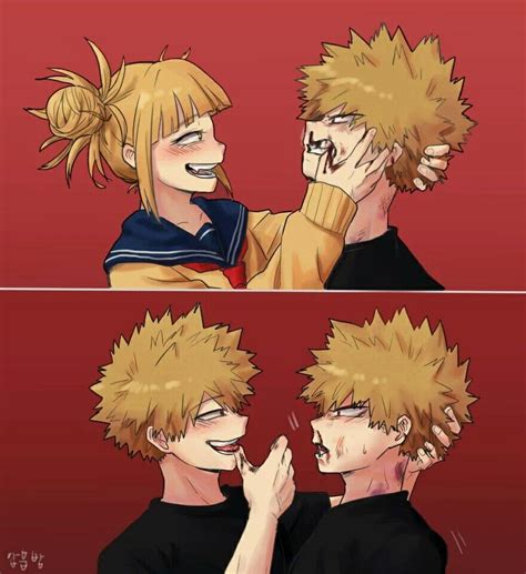 Bakugou Katsuki And Himiko Toga Personajes Personajes De Anime Anime