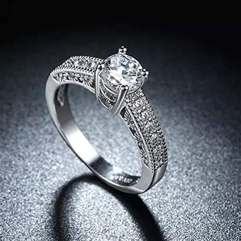 Womens Silver Rings Sterling Silver Ring For Women 2mm Hammered