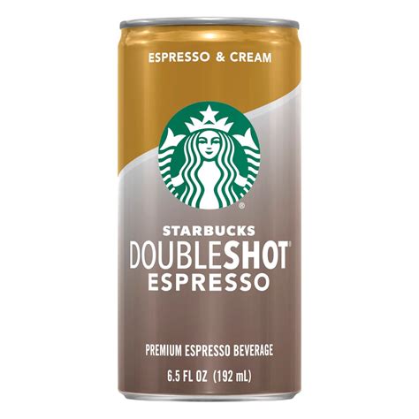 Starbucks Double Shot Espresso Cream Premium Coffee Drink Shop