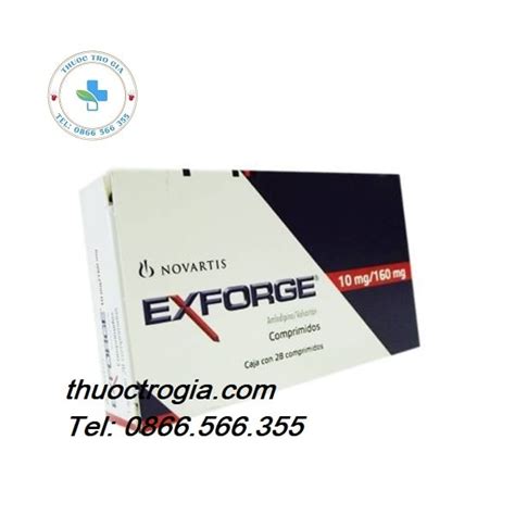 Thuốc Huyết áp Vô Căn Exforge 10mg160mg ThuỐc TrỢ GiÁ