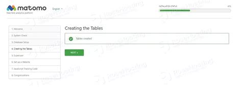 how to install matomo on debian 11 rosehosting