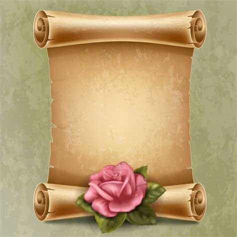 Certificate Scroll Paper Free Vector Download 6529 Free Vector For