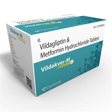 Vildakver M Tab At Rs 768box Vildagliptin In Ahmedabad Id 26249975848