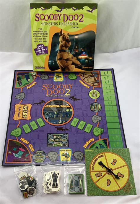 Scooby Doo 2 Monsters Unleashed Game 2005 Pressman Great Condit