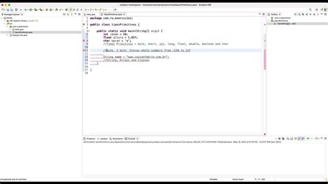 Tipos De Variáveis Em Java Ruvian Fabrin 3 De 365 Youtube