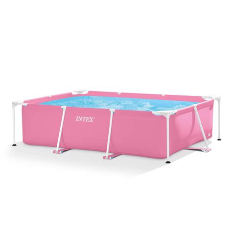 28266 Intex 7 X 5 X 24 Rectangular Metal Frame Above Ground Outdoor
