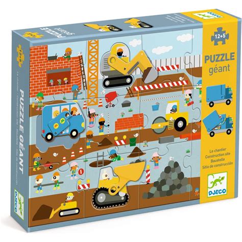 Puzzle Geant Honoré And Ses Amis Jeux De Société Enfants Djeco
