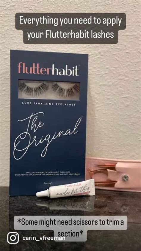 Short How To On Applying Flutterhabit Lashes Learn New Tips And