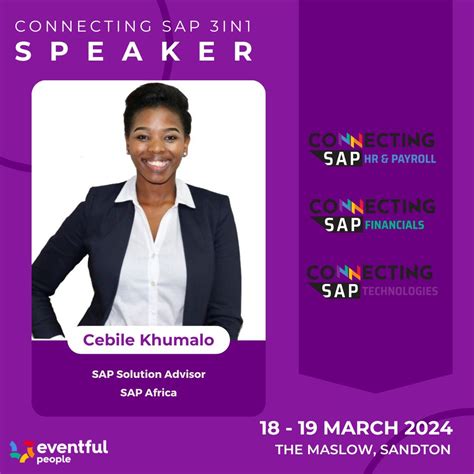 Cebile Bongiwe Khumalo On Linkedin Connectingsap Sap Sapbtp