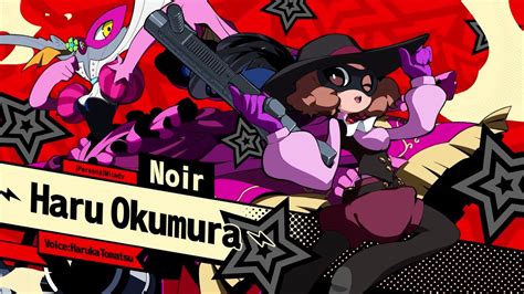 Persona 5 Tactica Character Profile Haru Okumura Youtube