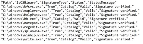 Reporting On Digitally Signed Files With Powershell Scripting Blog [archived]