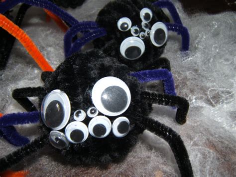 Color Me Domestic Fuzzy Spider Army