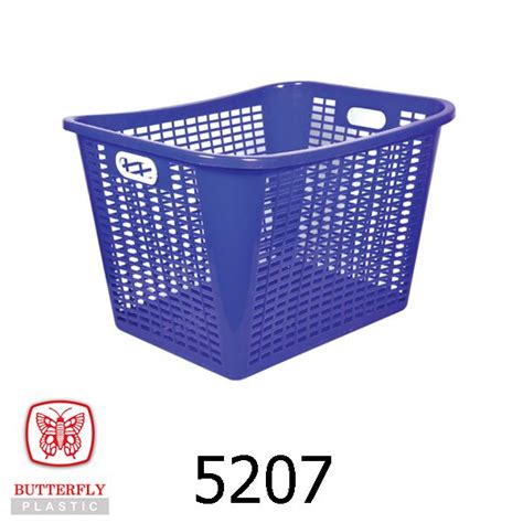 Plastic Rectangular Basket Supplier Butterfly Household Plastic