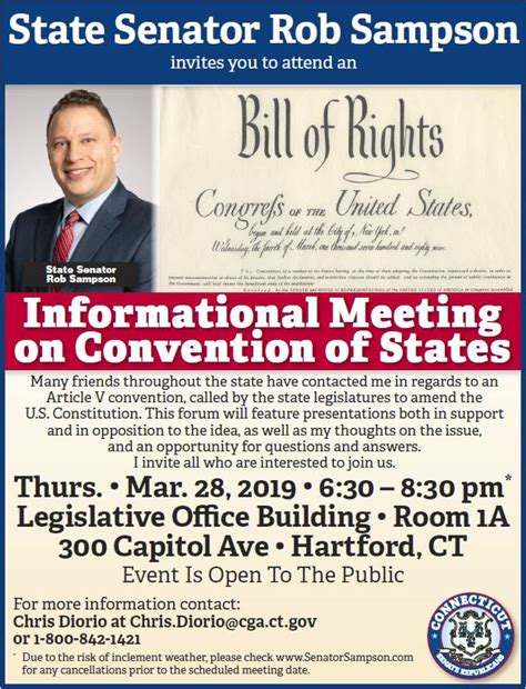 U S Term Limits Participating In Convention Of States Meeting In Hartford U S Term Limits