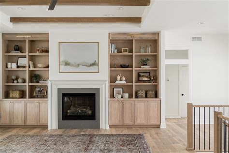Fireplace With Built In Shelves Home Decor Idea Inspirations