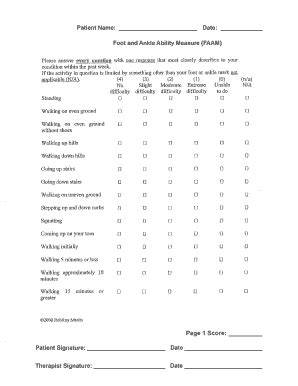 Faam Test Fill And Sign Printable Template Online