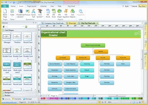 Org Chart Free Templates Excel Of Easy Organizational Chart Creator