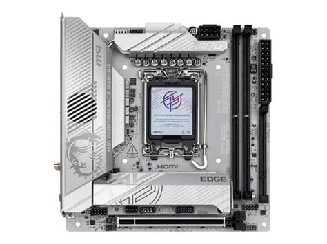 Msi Mpg Z890i Edge Ti Wifi Moderkort Mini Itx Lga1851 Uttag