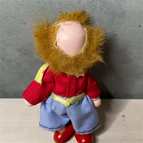 Vintage Noddy Set X4 Dolls S