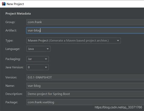 springboot vue前后端分离实现博客系统（后端springboot篇） 续写 基于spring boot和vue的项目采用了前端与