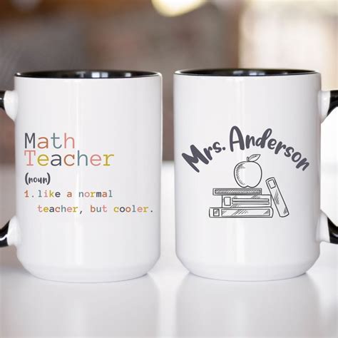 Math Mug Etsy