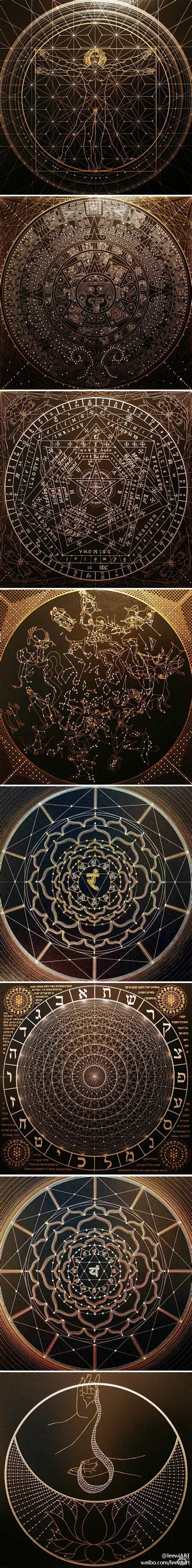 科学与艺术似乎总会在某一点交汇。这一点就是美。 花瓣网