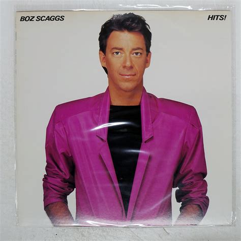 Yahoo オークション 国内盤 Boz Scaggs Hits Cbs Sony 25ap1945 Lp