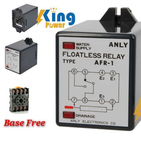 Anly Afr 1 8pin 240v Floatless Level Switch Water Level Controller