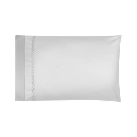 Bovi Simone Bedding White Silver Fine Linen And Bath