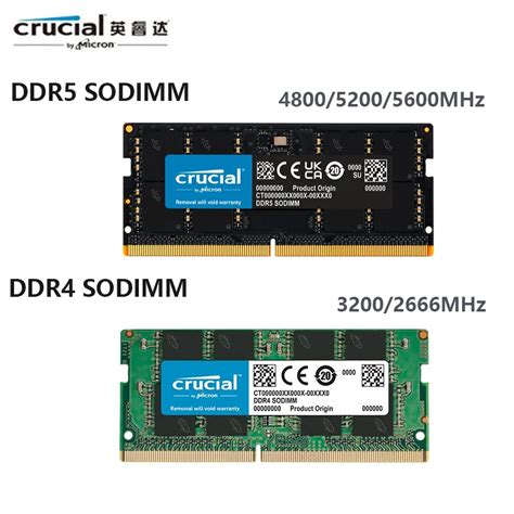 Mem Ria Crucial Notebook Laptop Sodimm 260 Pinos Sem Buffer 8gb 16gb Ddr4 2666mhz 3200 Mt Png