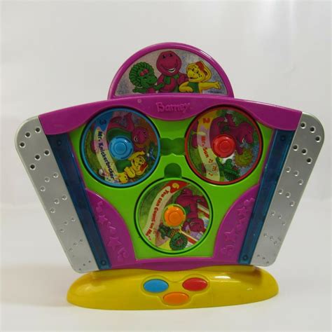 Barney Favorite Hits Cd Player Includes 6 Discs Super Singing Musical