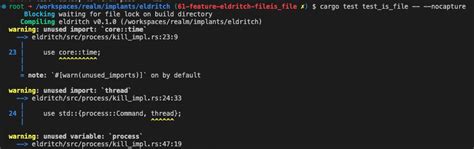 Bug Unused Import Processkill · Issue 70 · Spellshiftrealm · Github